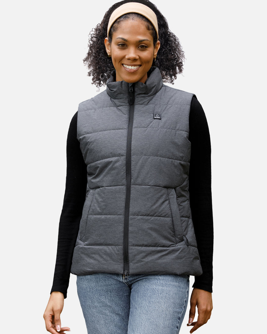 Electric Heating Clothing For Women Thermal Heated Jacket With Battery ...